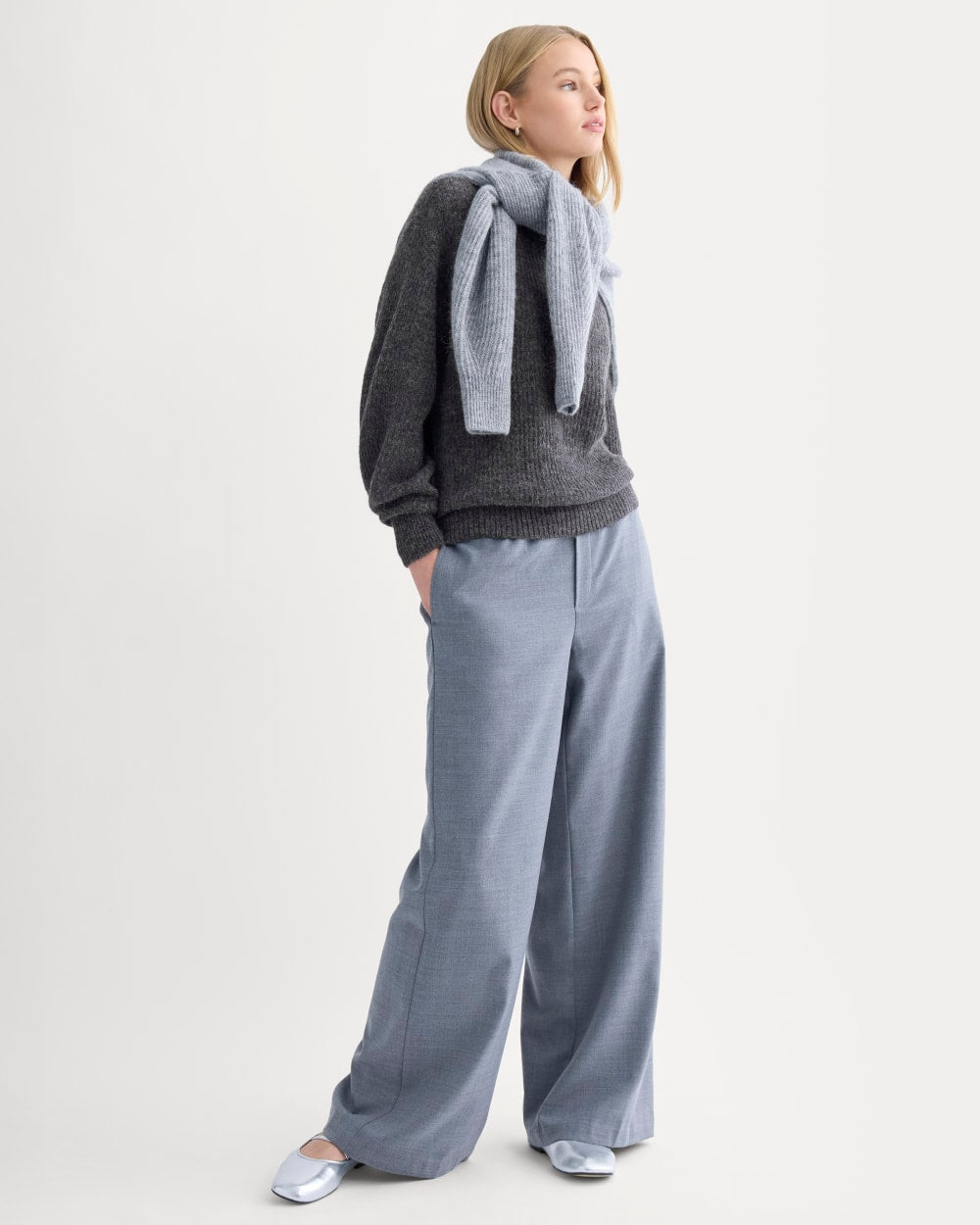 EVERLANE EVERLANE Cocoon Crew Neck Sweater
